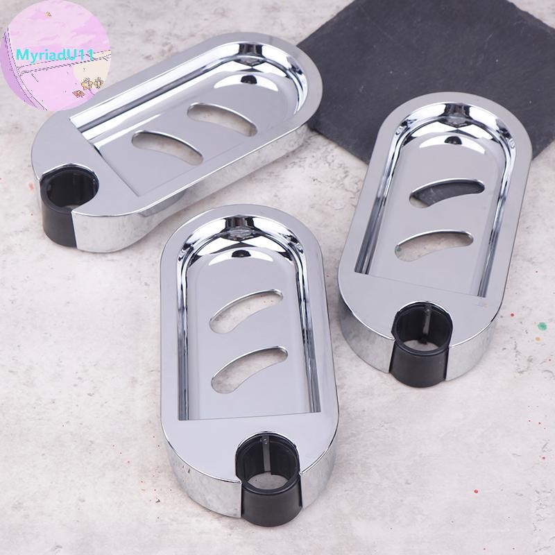 MyriadU ใหม่รางฝักบัวพลาสติกจานสบู่กล่องที่วางสบู่สบู่พาเลทก้านฝักบัว ...