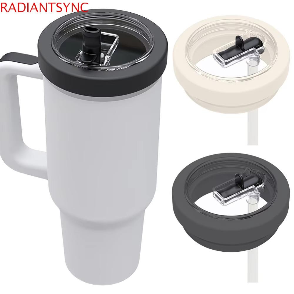 RADIANTSYNC ถ้วยเปลี่ยนฝาครอบ, ฟางปกปิด Leakproof Tumbler Flip Straw ฝาปิด, ถ้วยอุปกรณ์เสริม ...