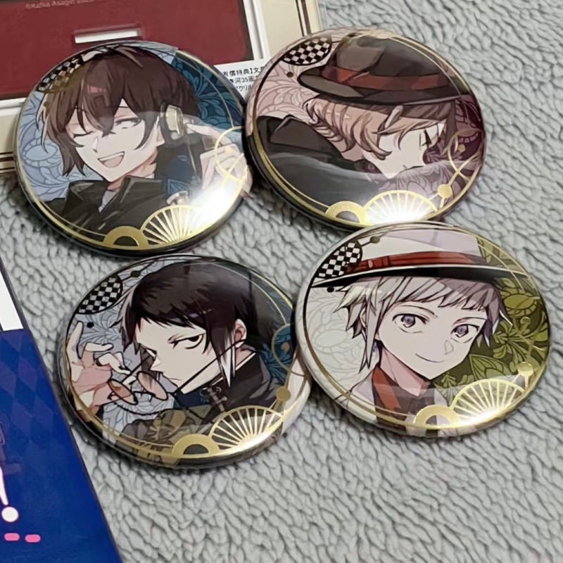 4 ชิ้น/ล็อต Bungo Stray Dogs Nakajima Atsushi dazai osamu Ryunosuke ...