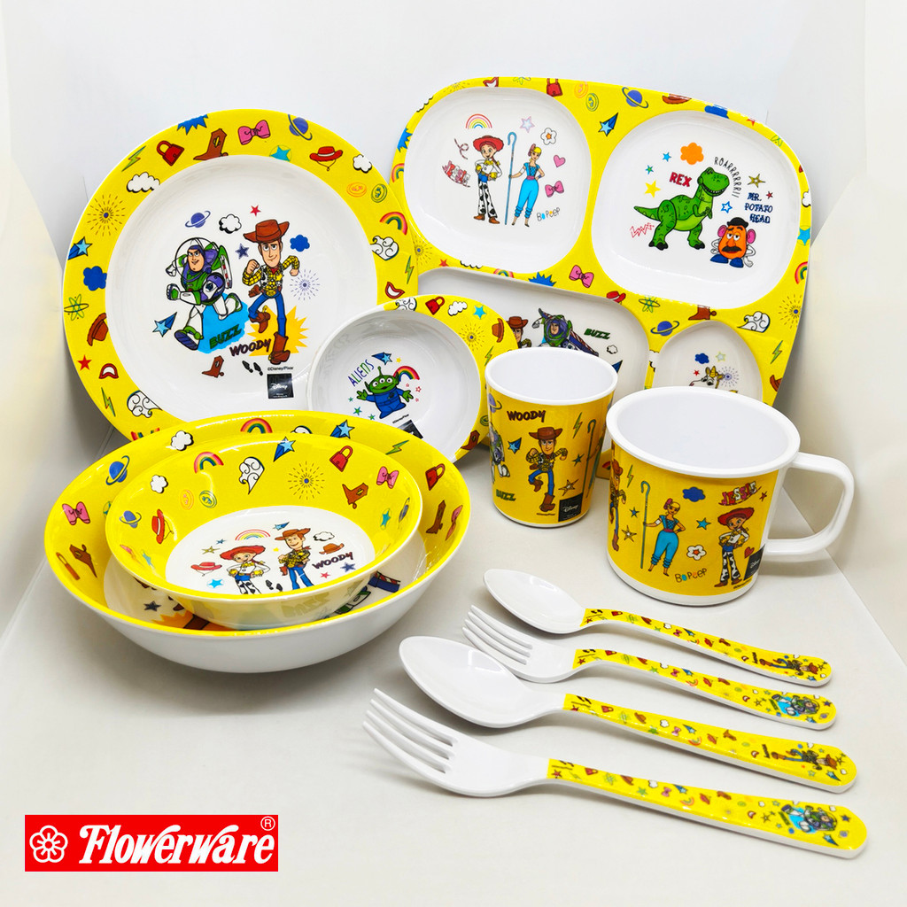 Toy Story จานชามเมลามีน ลายการ์ตูน ทอยสตอร์รี่ ศรีไทยซุปเปอร์แวร์ [ราคา ...