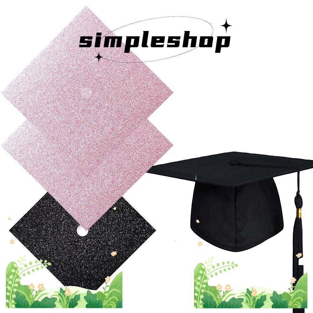 SIMPLESHOP สติ๊กเกอร์ตกแต่งหมวกรับปริญญา, สติ๊กเกอร์ EVA แบบกาวในมหาวิทยาลัย, อุปกรณ์ปาร์ตี้ ...