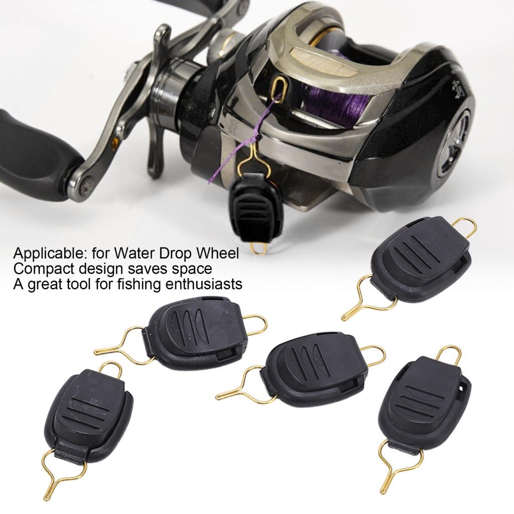 คลิป Fishing Line Clip Buckle Lightweight สำหรับ baitcasting reel ...