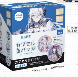 Game Merch Blue Archive Badge Blind Box Set – หมุดนักสะสม 75 มม., หมุด ...