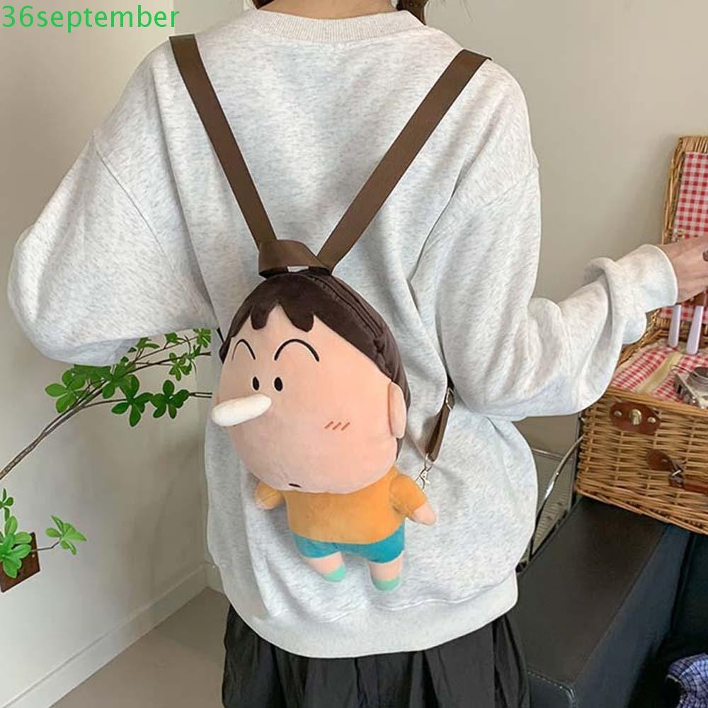 SIPTEMBER Nohara Shiro กระเป๋าเป้สะพายหลัง,ขนาดใหญ่ความจุ Happy Rabbit ...