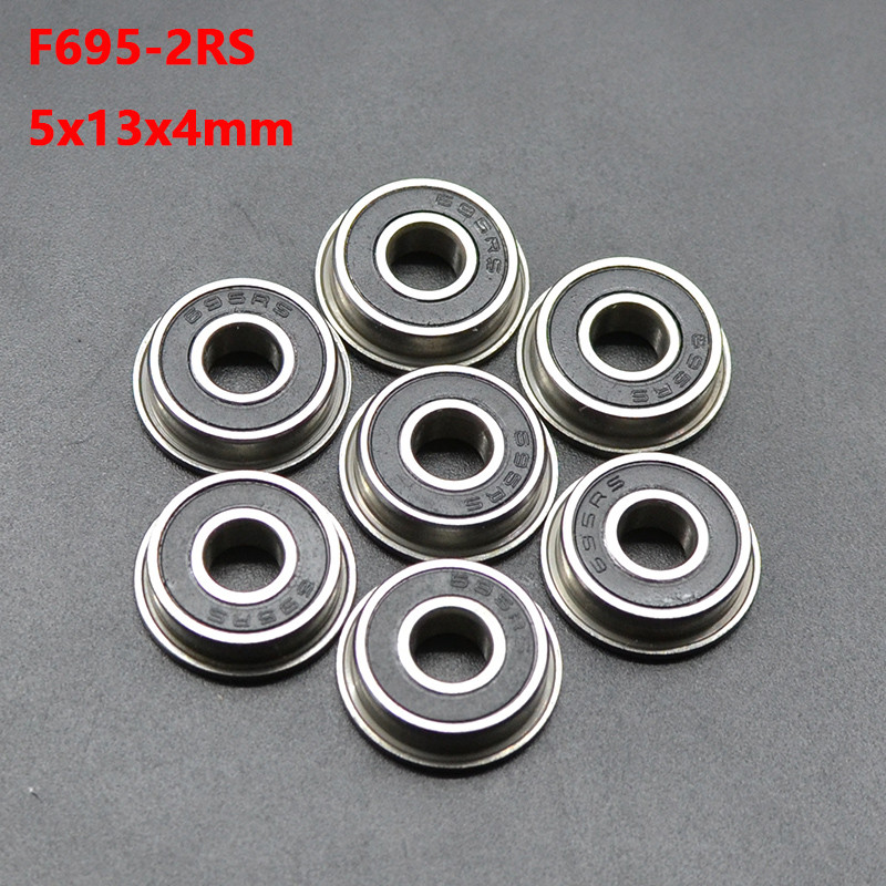 10 ชิ้น F623 F686 F688 F689 F695 F696 F698 -2RS แบริ่ง 5x13x4 มิลลิเมตร ...
