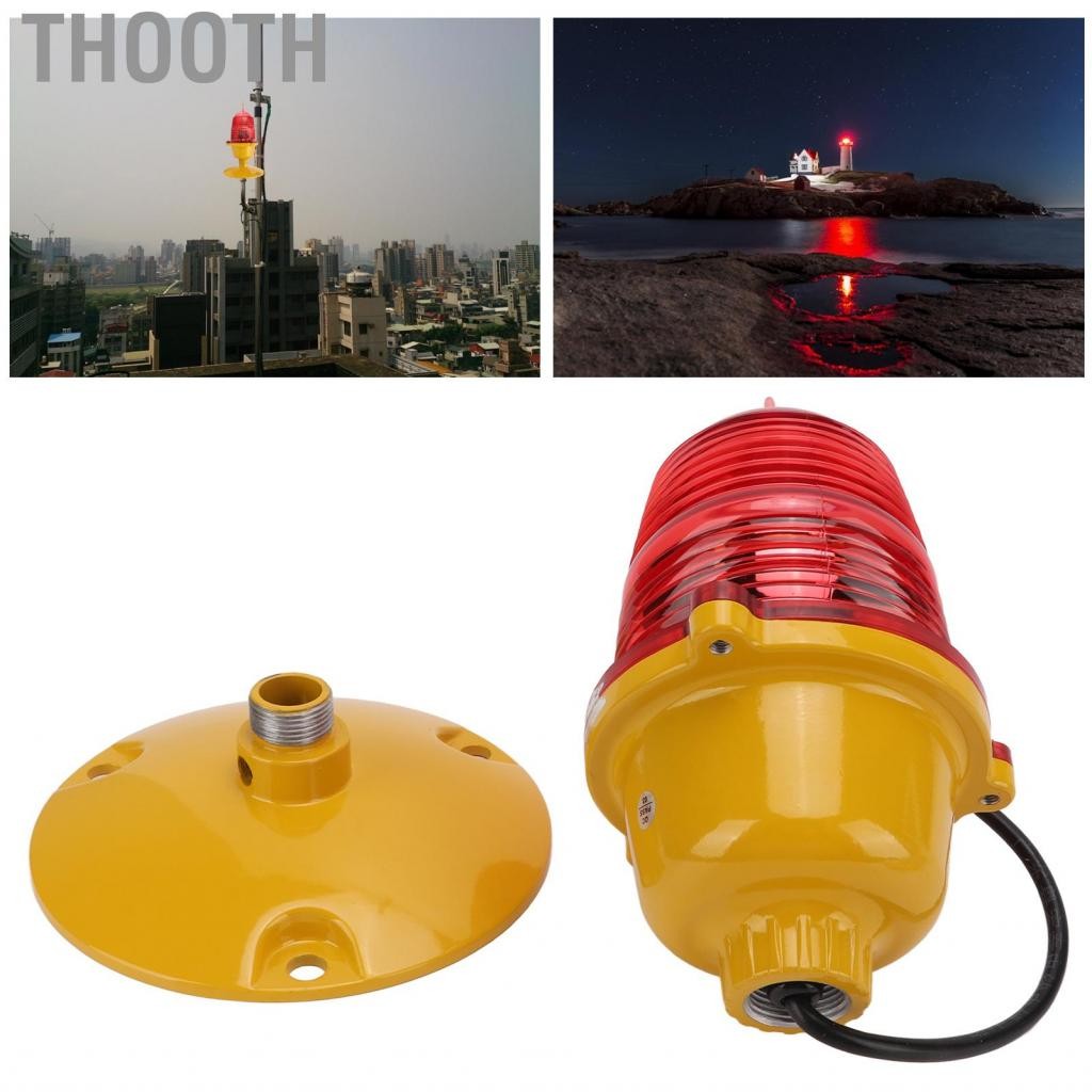 Thooth LED Beacon Light Weatherproof Anti Surge Aviation การอุดตันความ ...