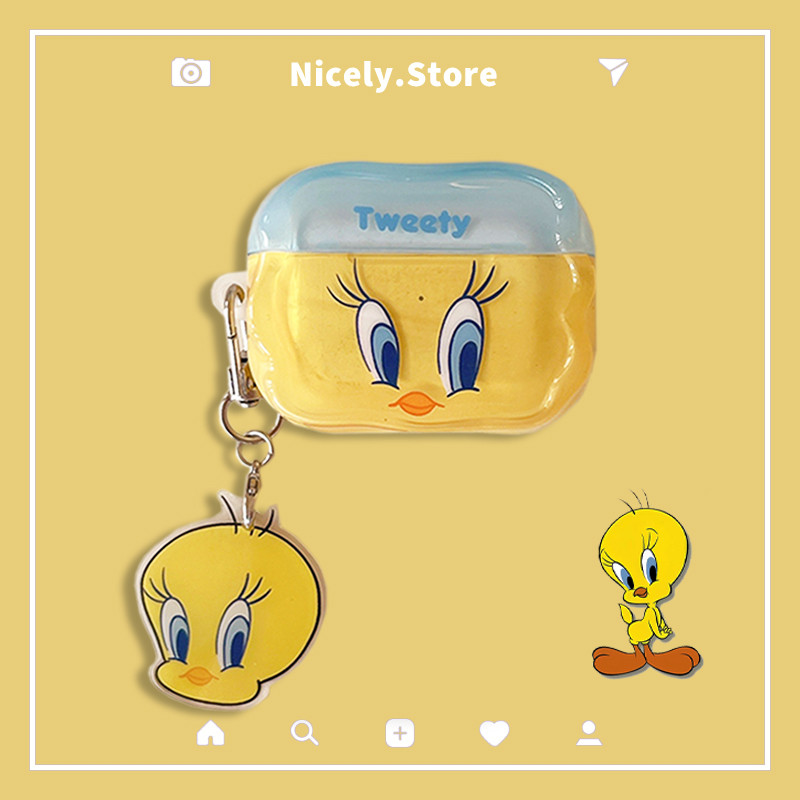 Kawaii Twenty Bird Hook Buckle หูฟังไร้สายบลูทูธสําหรับ Airpods 1 2 ...