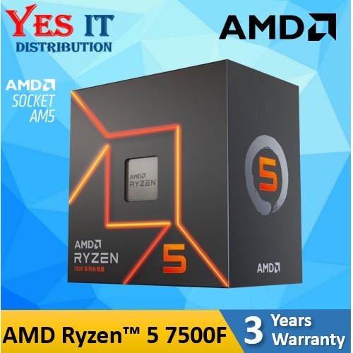 AMD RyzenTM 5 7500F (+ MOTHERBOARD SET) CPU AMD | Shopee Thailand