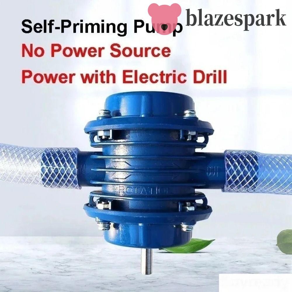 BLAZESPARK ปั๊มสว่านไฟฟ้า, ปั๊มโอนของเหลวในตัวขนาดเล็ก, ปั๊มน้ํา DC แบบพกพารอบ Shank คุณภาพสูง ...