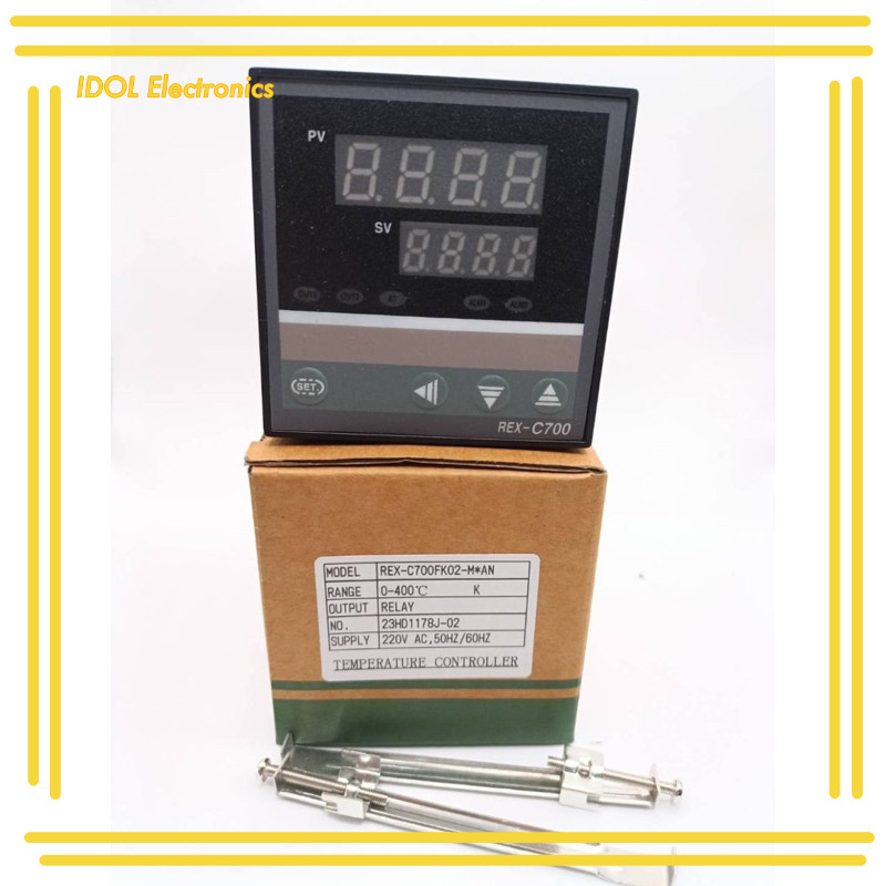 ราคาถูก! PID RKC REX C700 0-400 C (ตัวควบคุมอุณหภูมิ) มี Relay/SSR สินค้าออกบิลได้ | Shopee Thailand