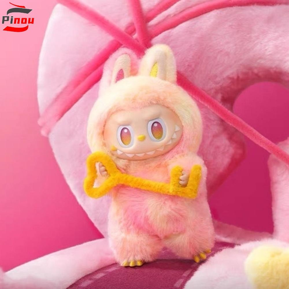 PINOU 6 ชิ้น Labubu V3 ตุ๊กตาตัวเลข,สะสม Labubu V3 Series Labubu V3 ...