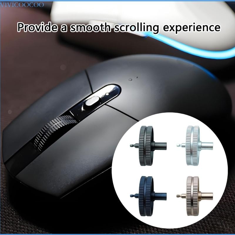 VIVI Durability Metal Mouse Scroll Wheel ล้อเมาส์สําหรับ G102 G304 G305 ...