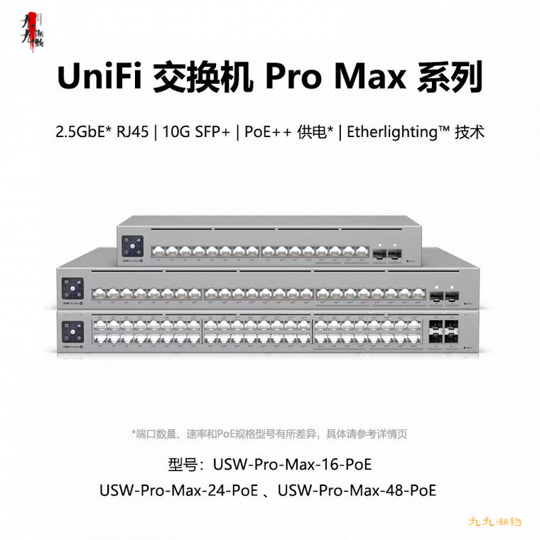 Ubiquiti UBNT USW-Pro-Max-16-POE 32.5G POE ไฮบริด POE++ | Shopee Thailand