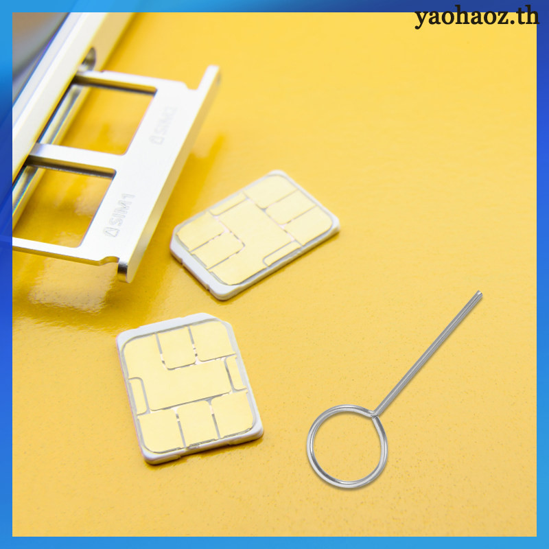 100pcs เข็มถอดซิมคุณภาพสูงไม่แตกง่ายทำจากสแตนเลส SIM Remove Pin ...