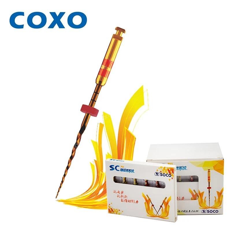 COXO SOCO PRO Dental Heat Activation Rotary Root Canal Endodontic Files ...