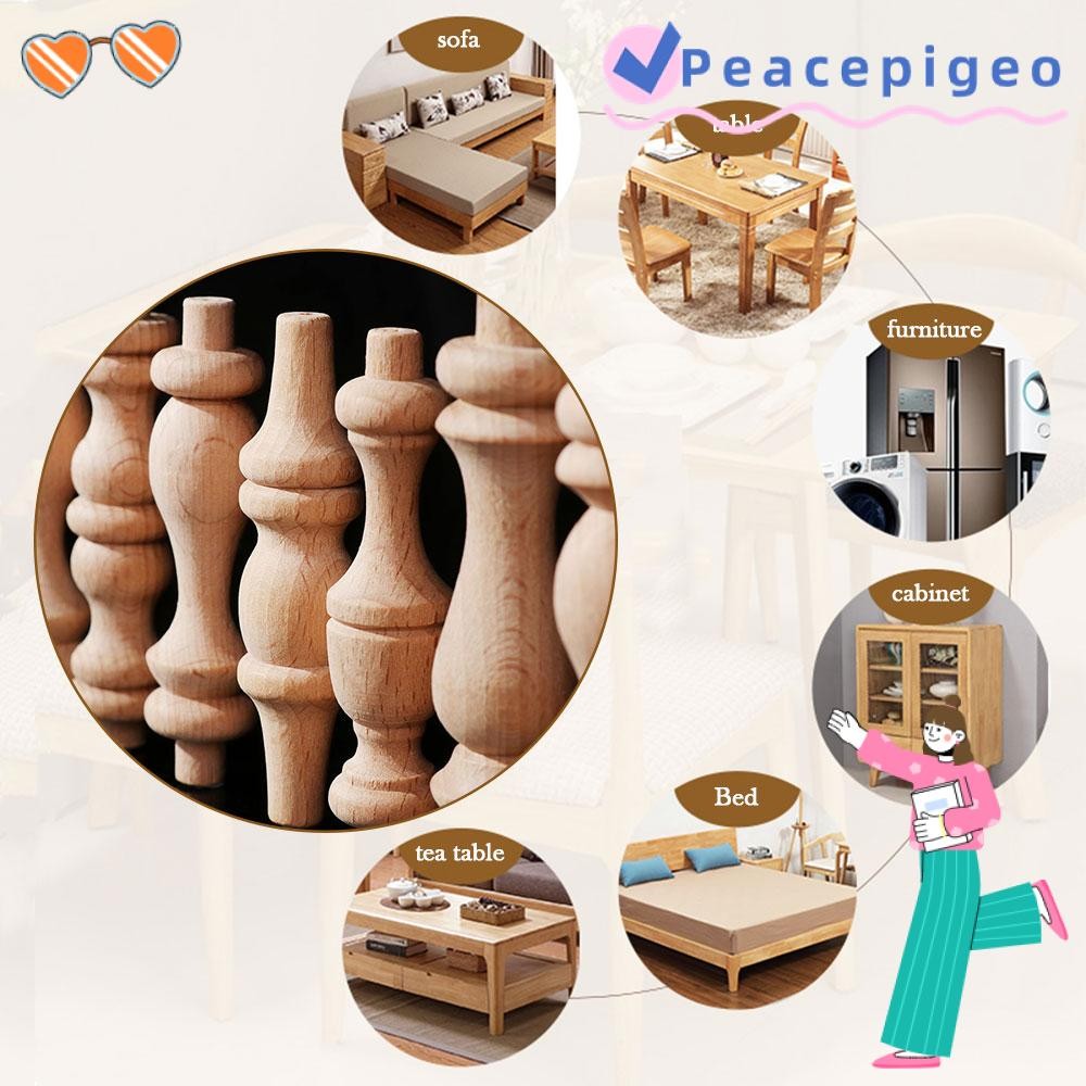 PEACEPIGEO เฟอร์นิเจอร์ขาเท้าหลายสไตล์งานฝีมือตกแต่งเท้าที่นั่งตู้สไตล์ยุโรป | Shopee Thailand