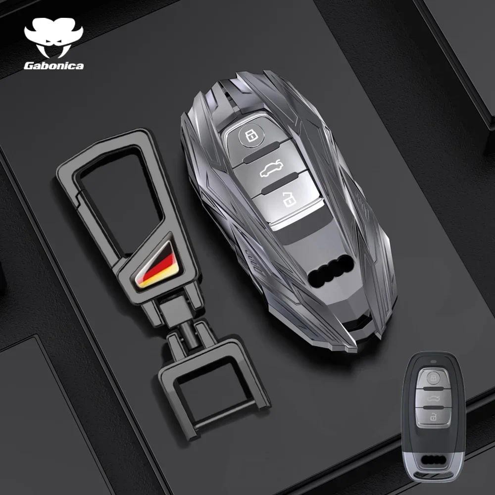 สังกะสีอัลลอยด์รถ Remote Key กรณี Fob สําหรับ Audi Sport Racing A1 A3 ...
