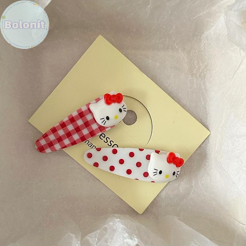 โบโลนิต หนีบผมลายจุด Heloo Kitty สไตล์คาแรกเตอร์จาก Sanrio สำหรับสาวๆ ...