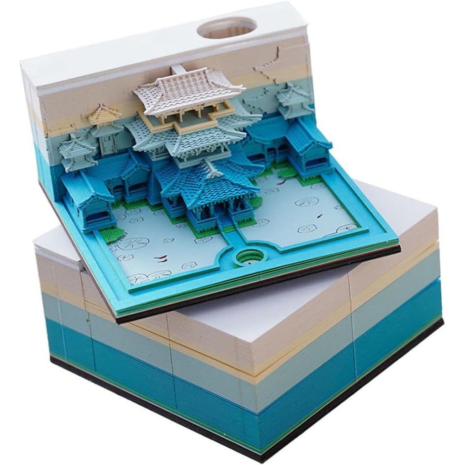 ปฏิทิน 3D Time Piece 2025,3D Memo Artsy Pads Calendar3D Architectural ...