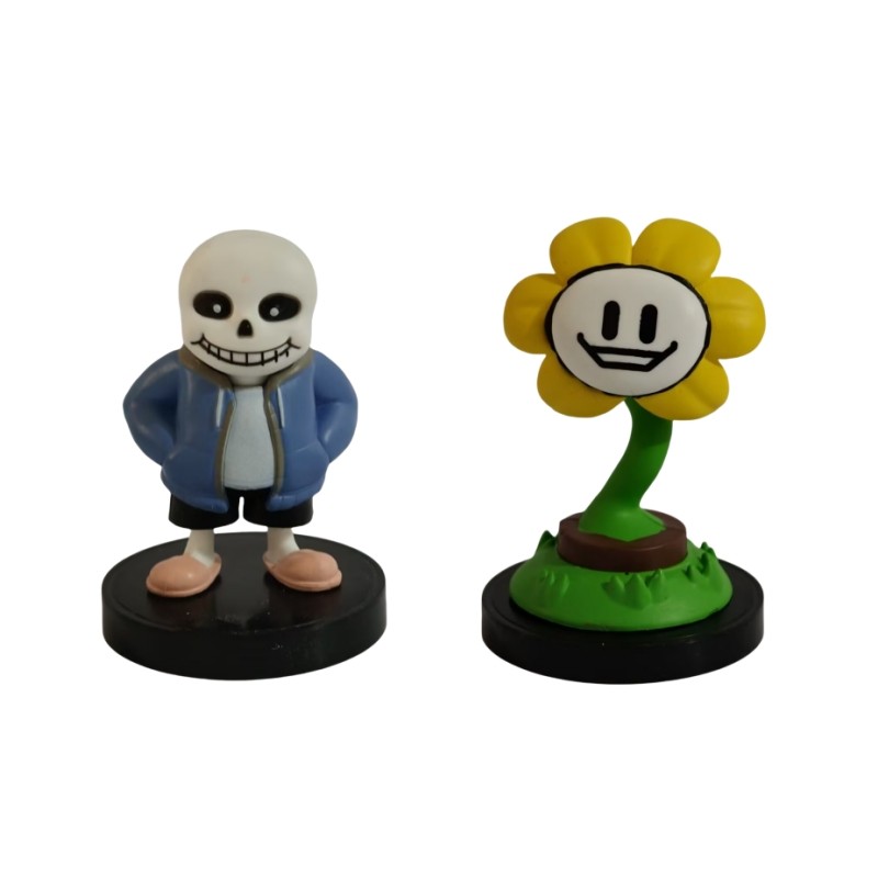 Steam Game Undertale Sans และ Flowey Mini Figure ของเล่น | Shopee Thailand