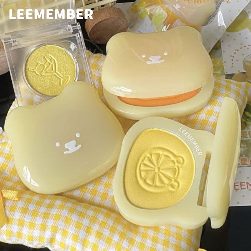 LEEMEMBER บลัชออน แบร์ เลมอน ฮาร์ด แคนดี้ ผงอเนกประสงค์ แป้งฟู เทคโนโลยี | Shopee Thailand