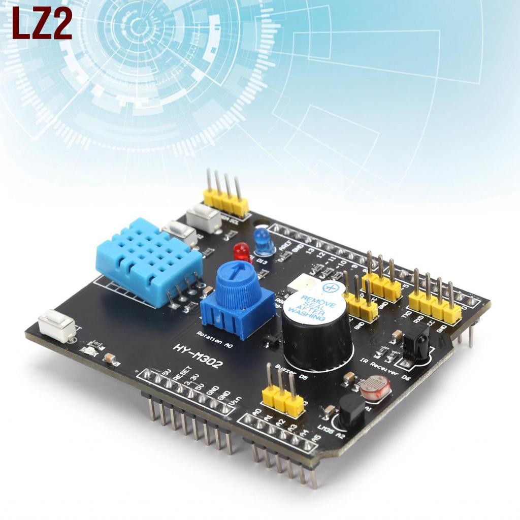 LZ2 lzboi_29.th-th 9 in 1 การขยายตัวมัลติฟังก์ชั่นบอร์ดความชื้น LM35 ...