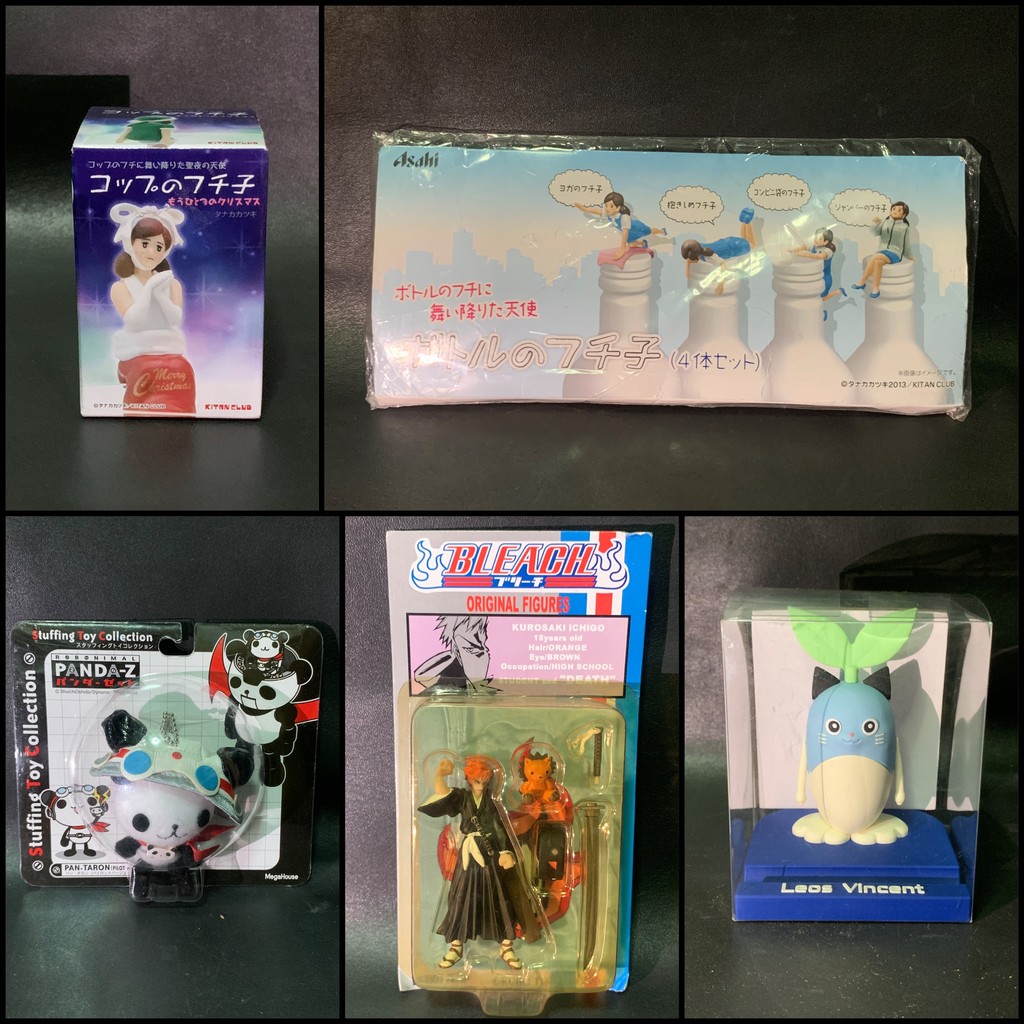 🇯🇵ของเล่นนของสะสม ญี่ปุ่นมือสอง แท้💯 Fuchiko, Mame Neko, Panda-Z, BLEACH | Shopee Thailand