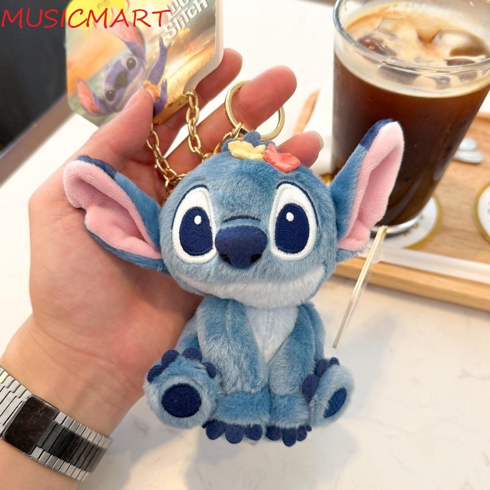 MUSICMART Stitch Key Chain, Soft Cute Lilo Stitch Plush Pendant ...