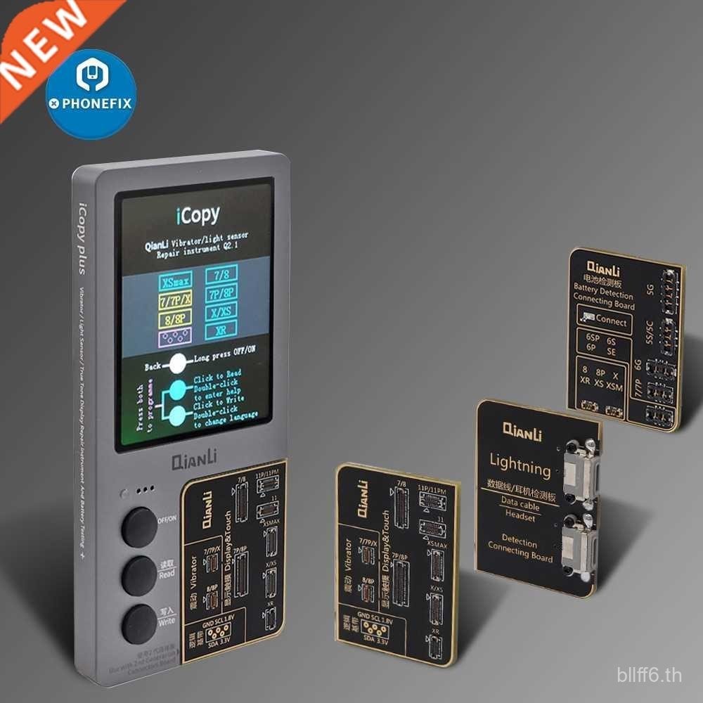 ซ่อมแบตเตอรี่หน้าจอ LCD Qianli iCopy Plus สำหรับ iPhone 8P X XR ...