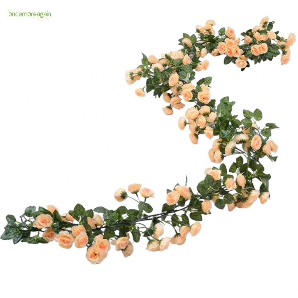 【Final Clear Out】Artificial Rose Vines Bright Colors Easy To Install No ...