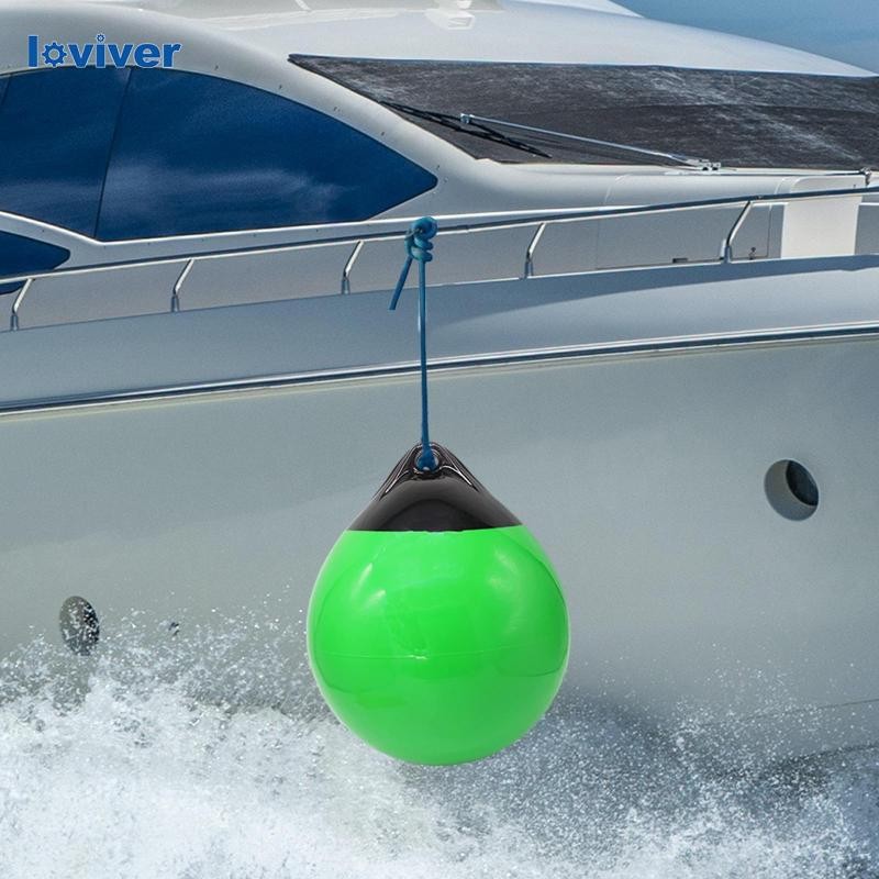 [Loviver] เรือ Fender Ball Marine Floats PVC Buoy_anchor_ball ทุ่นลอย ...