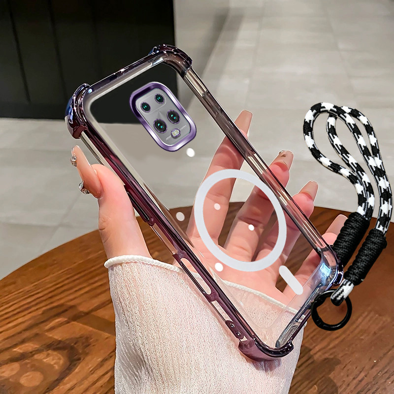 สําหรับ Redmi NOTE 9S 9 Pro Plus เคสโทรศัพท์ 2025 กันกระแทกใหม่เชือก ...