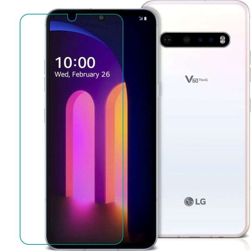 สําหรับ LG V60 V50S V50 V40 ThinQ 5G UW 1-3Pcs 9H HD Clear ฟิล์มกระจกนิรภัยสําหรับ LG V35 V34 ...