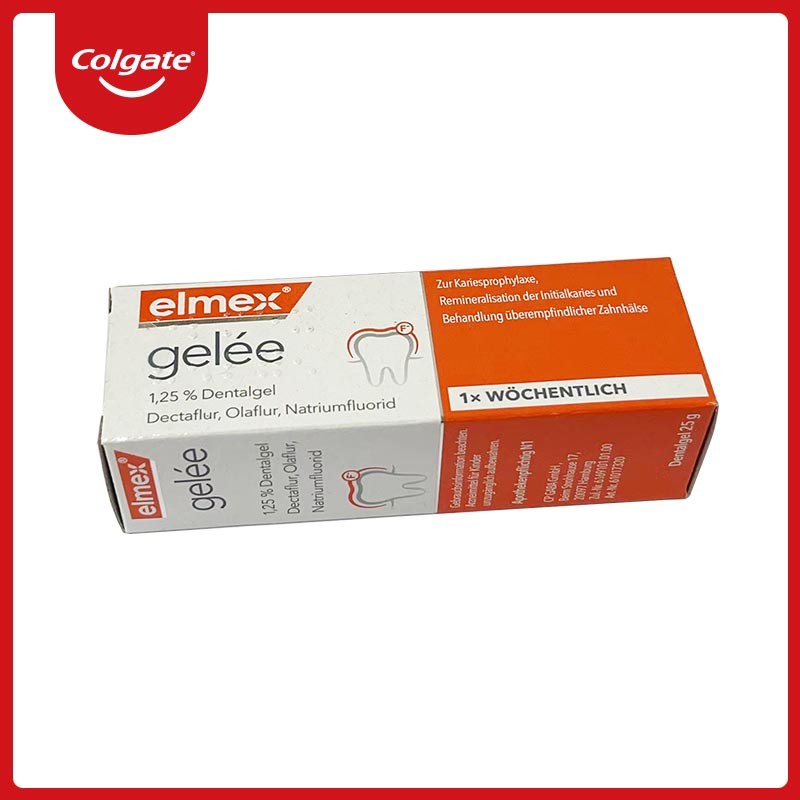 เยอรมนีนําเข้า Elmex Gelee High Fluoride ยาสีฟันเจลผู้ใหญ่ฟลูออไรด์ ...
