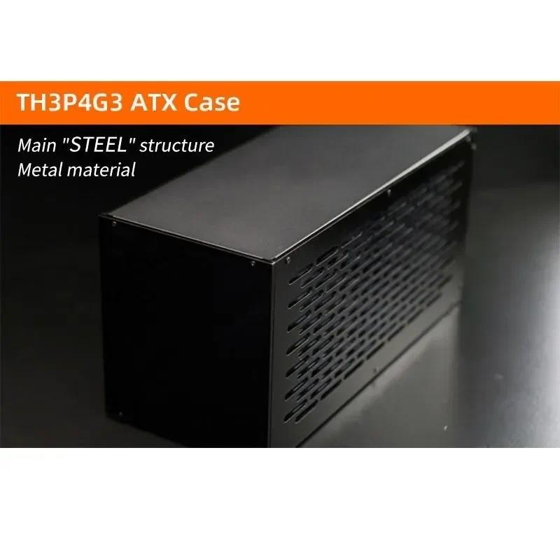 TH3P4G3 กรณีที่รองรับ Thunderbolt GPU Dock Exterl กราฟิกการ์ดกรอบโลหะ ...