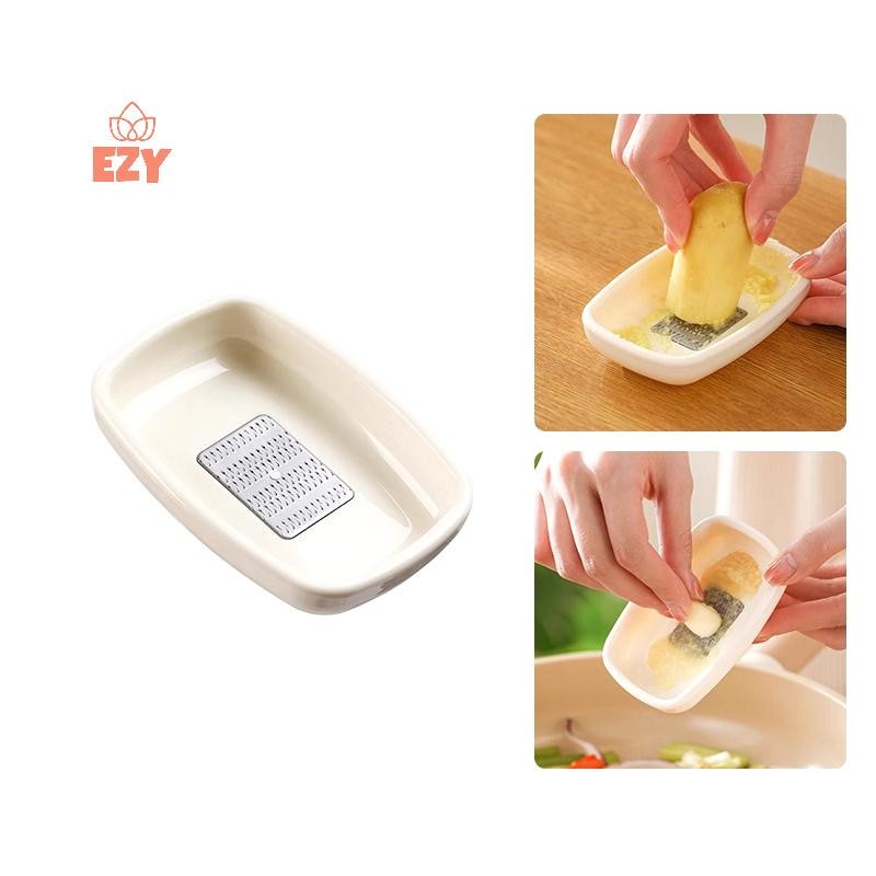 EZY คู่มือเครื่องขูดขิงสับกระเทียมครัวผักทําอาหารอาหารกระเทียม Crusher เครื่องบดขิงเครื่องมือ ...