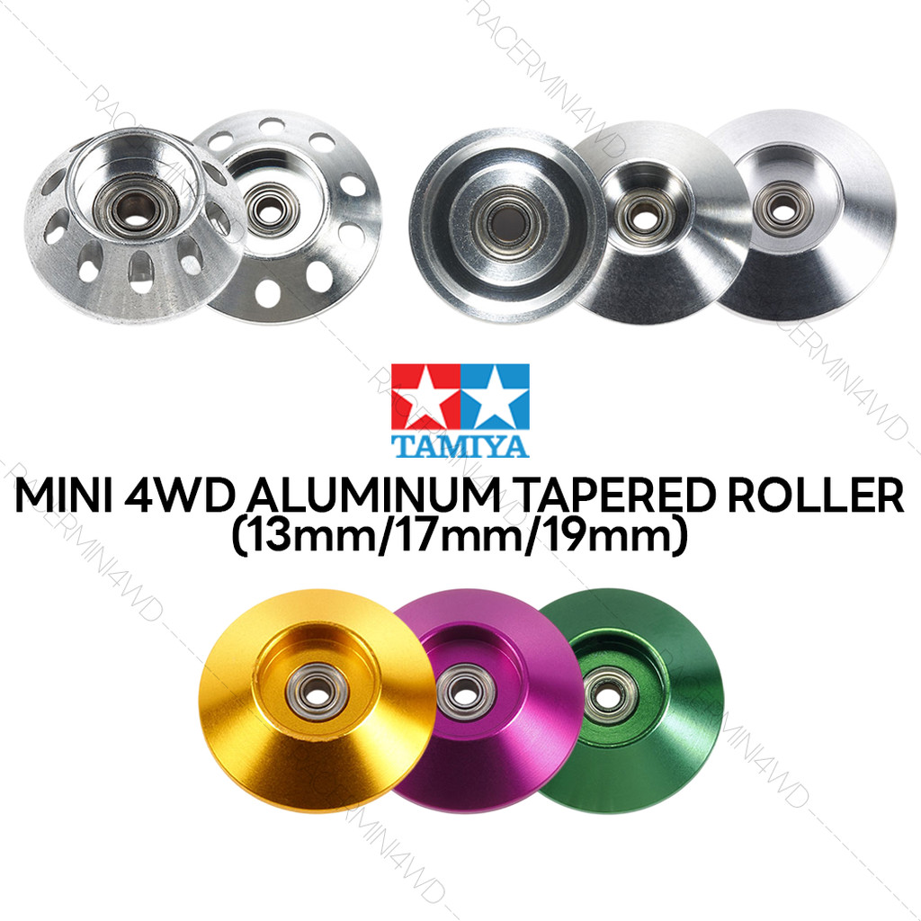 TAMIYA Mini 4WD Tapered Roller (13mm/17mm/19mm) โรลเลอร์มินิโฟร์วีล 95436 95497 95541 95583 ...