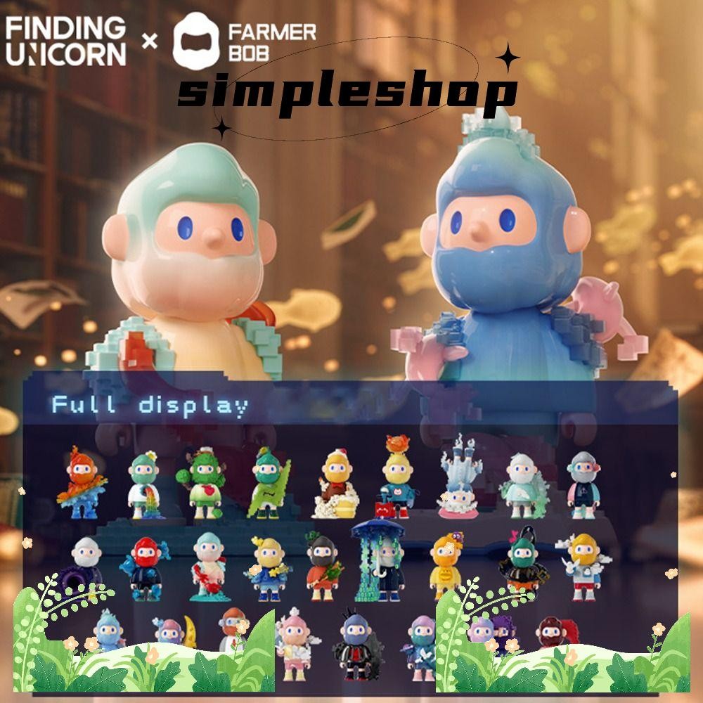 SIMPLESHOP FARMER BOB เครื่องประดับ, น่ารัก PVC Finding Unicorn กล่อง, Kawaii รุ่นคลาสสิก Next ...