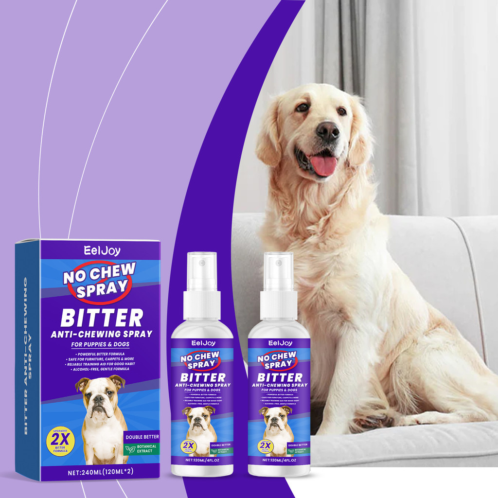 EELJOY สัตว์เลี้ยง Anti-Bite Chewing Spray สุนัข Hate Anti-Licking ...