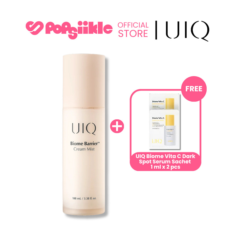 UIQ Biome Barrier Cream Mist 100 ml สเปรย์ละออง 2 ชั้น เซรั่มน้ําและครีม 100 มล. | Shopee Thailand