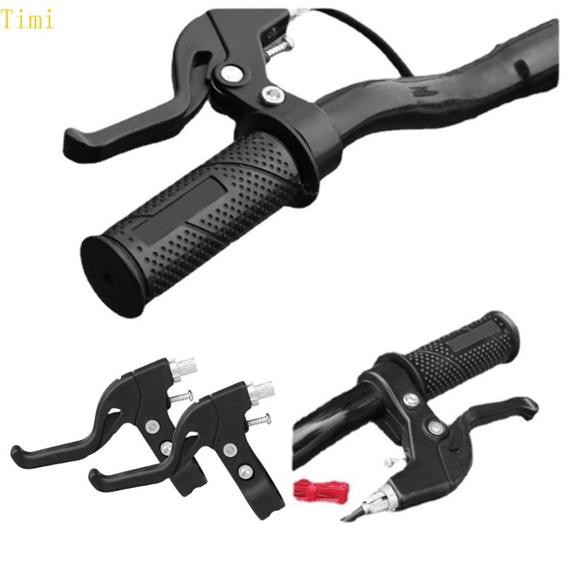 Timi 2 ชิ้น เบรคมือสำหรับจักรยาน ติดที่.Handle Handlebars และ Brake ...