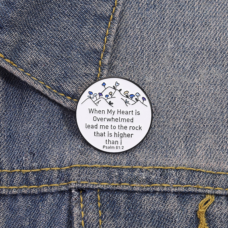 Take Me To The Rock Higher Than Me เคลือบ Pin แฟชั่นเสื้อผ้า อุปกรณ์ ...