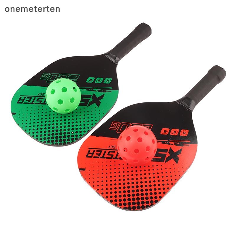 Rten Professional Pickleball ชุด 2 ชั้นไม้ Paddle Racquets 4 Ball ...