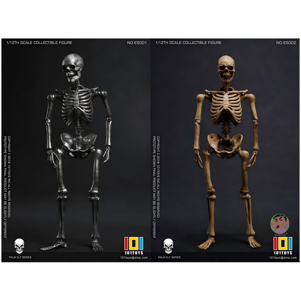 101TOYS 1/12 Human Skeleton Frame Body Action Figure | Shopee Thailand