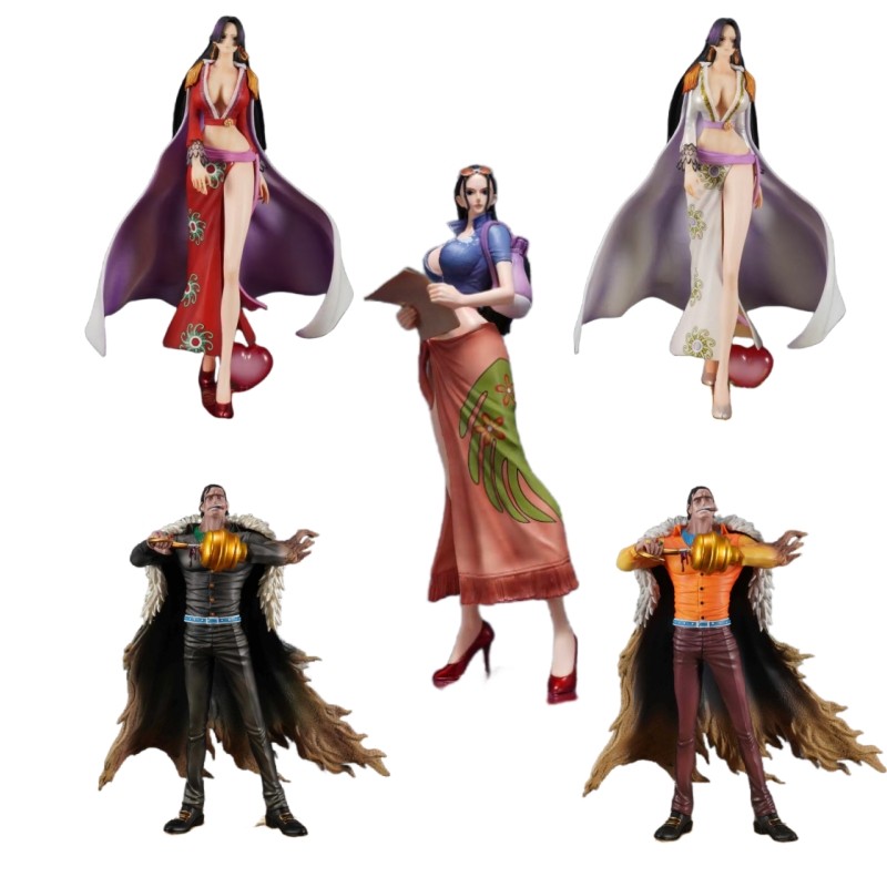 One Piece Chracters Boa Hancock/Nico Robin/Sir รูปปั้นจระเข้รูปของเล่น ...