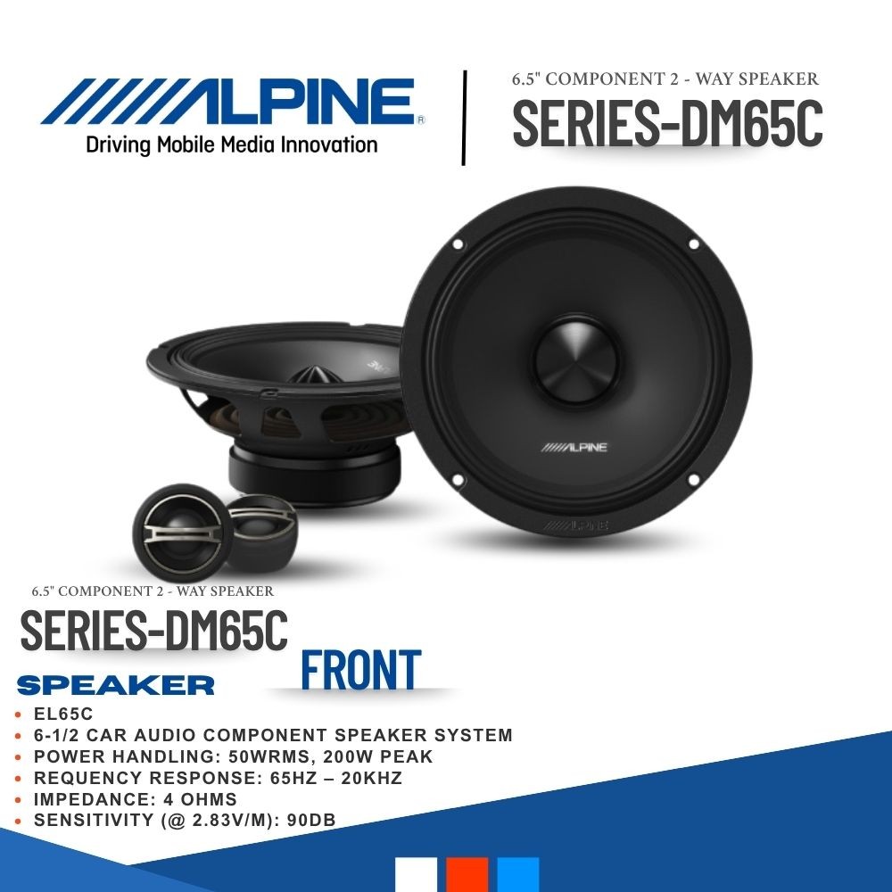 ของดีมีไม่บ่อย! Alpine 6.5” เสียงแน่น ราคาพิเศษ DM65C / DM65 เสียงใส ...