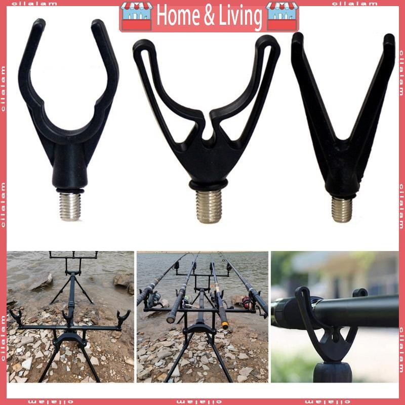 CI Fishing Rod Rest Head ชั้นวางพลาสติก Gripper Rest สำหรับRod Holder ...