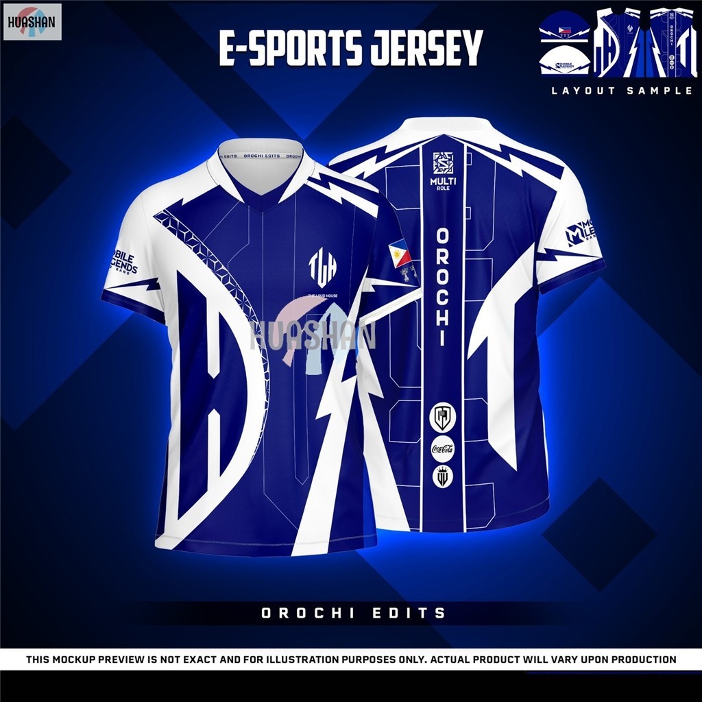 ฟรี CUSTOMIZATION Jersey GAME MOBILE LEGENDS ML CODA ESPORT GANG ฟรี ...