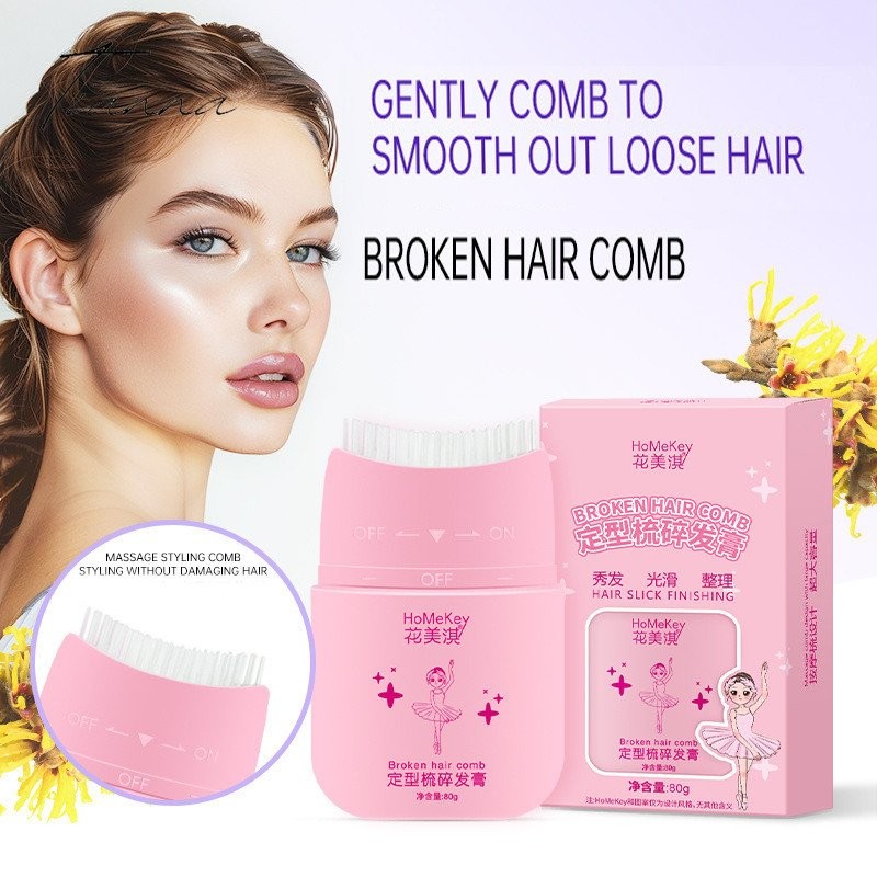 Styling Comb Hair Cream Hair Trimming Cream Long-lasting Styling Gel ...
