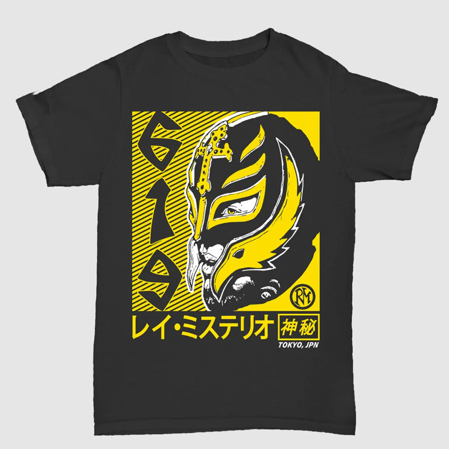 COD 2025 ใหม่ WWE Man of Mystery Rey Mysterio Wrestling เสื้อยืดแขนสั้น ...